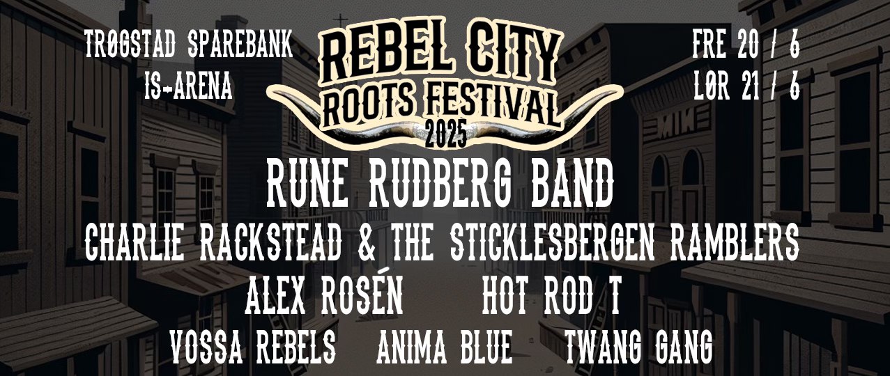 Rebel City Roots Festival 2025 - Båstad IL Skøyter